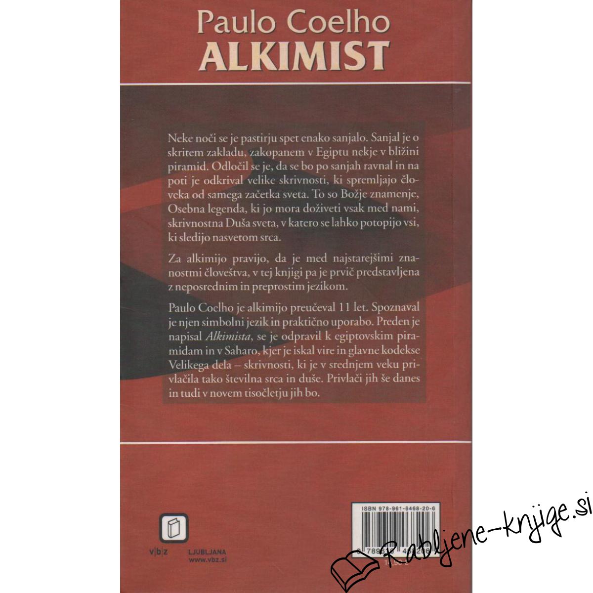 Rabljene-Knjige.si - Alkimist